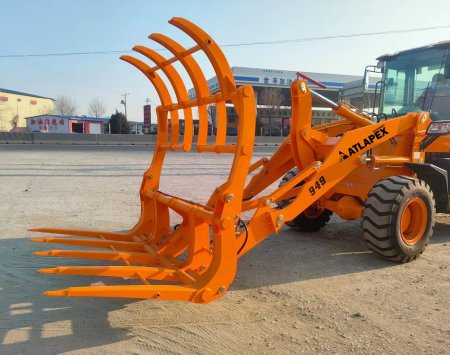 Compact Loader Attachment: Grapple Rack