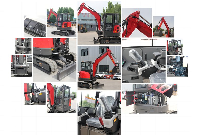 ATLAPEX Crawler Excavator APX35, every detail ensuring excellent ...