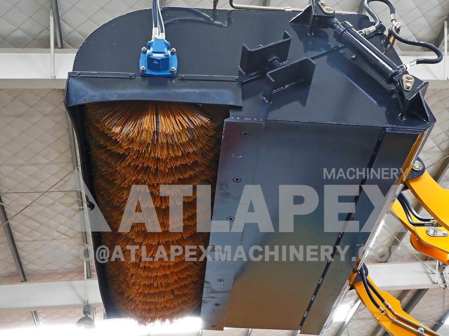 ATLAPEX Wheel Loader With Sweeper: A Powerful Assistant for Highway ...
