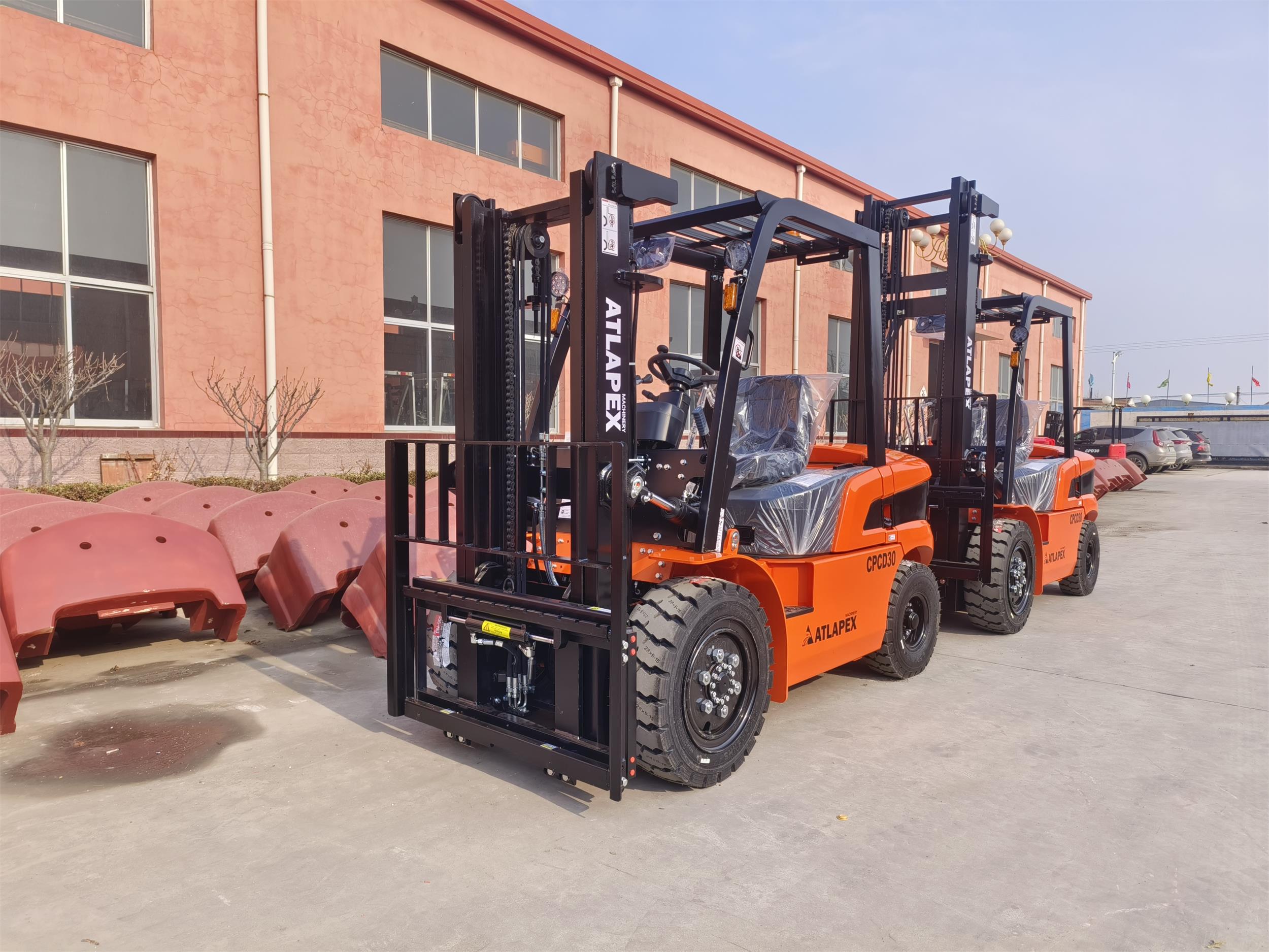 Atlapex Provide Customized Forklift Mast from 3m to 7m height, with 2 ...