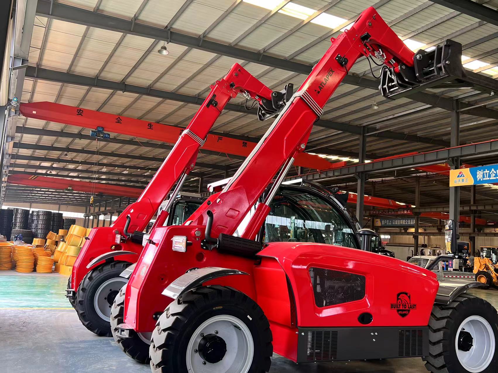 ATLAPEX Hydrotatic Transmission Telehandler of 14m lift height with ...